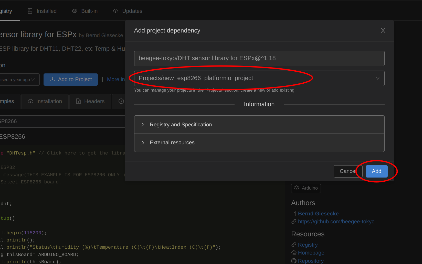 How To Create A Project For Nodemcu Esp8266 With Platformio Techrm