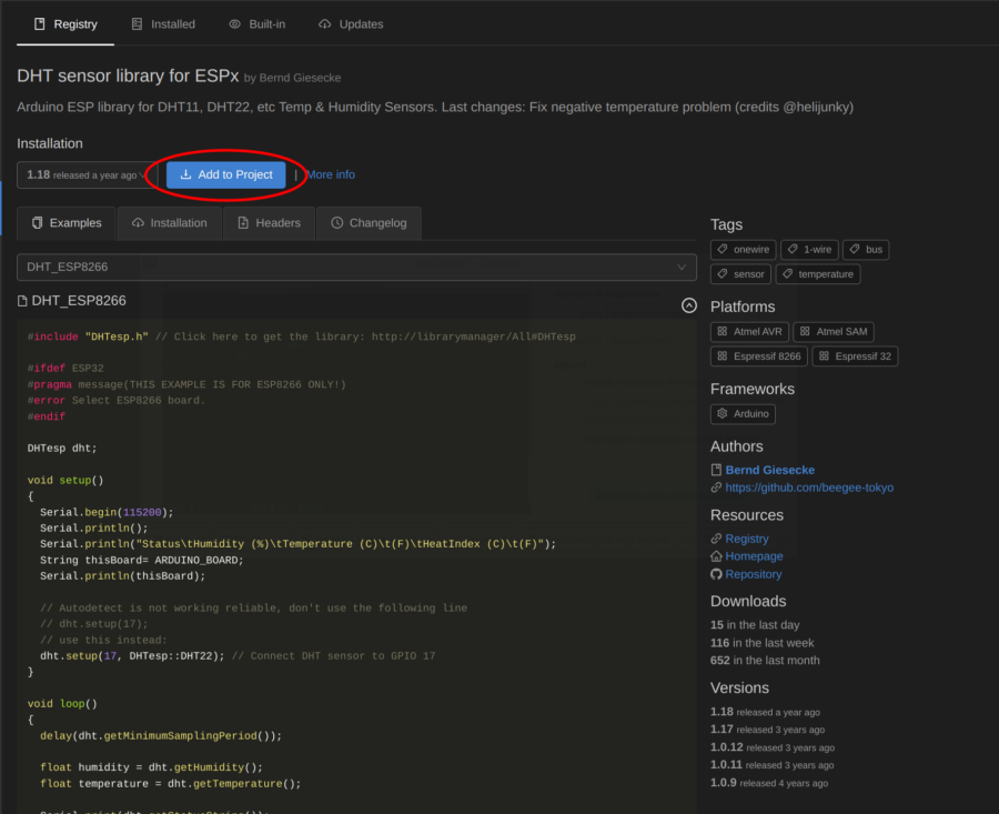 How To Create A Project For Nodemcu Esp8266 With Platformio Techrm 1903