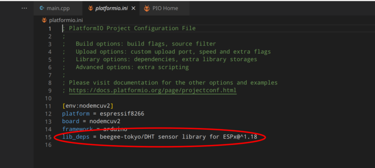 How To Create A Project For Nodemcu Esp8266 With Platformio Techrm