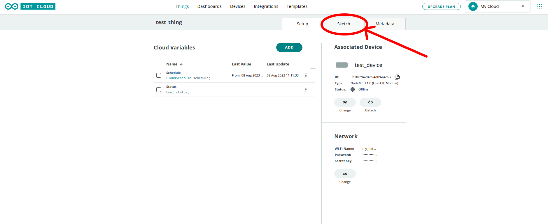 How To Use The Arduino Cloud Scheduler With An Esp8266 On Platformio Techrm