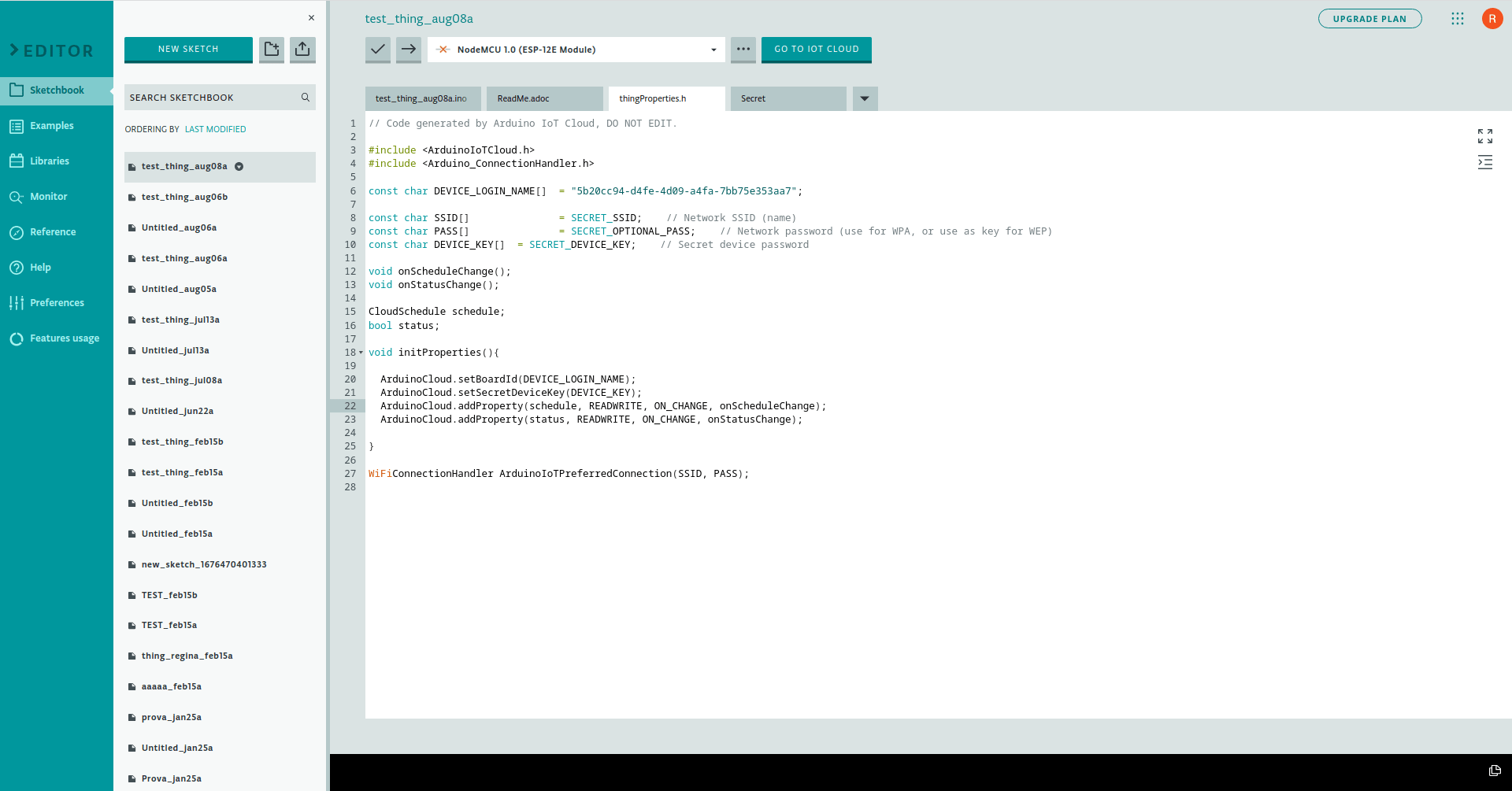 How To Use The Arduino Cloud Scheduler With An Esp8266 On Platformio Techrm 4224